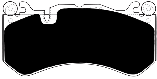 Aston Martin Porterfield R4-S Brake Pads Front V8S and Late Model V8 ...