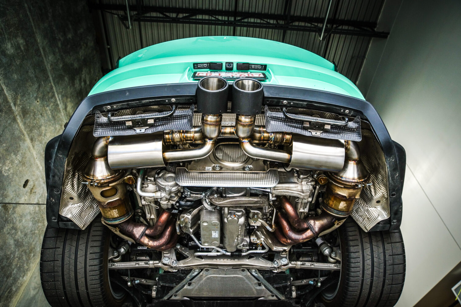 Porsche 992 GT3 Valved Exhaust Stainless 2022+